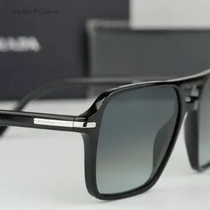 Prada | Accessories | Prada Men Sunglasses Black Grey Gradient Pilot ...